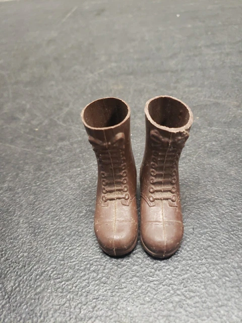 1960S GI JOE Tall Brown Boots $10.95 - PicClick