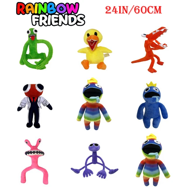 60CM ROBLOX RAINBOW Friends Plush Toy Blue Purple Stuffed Doll Kid Gift ...