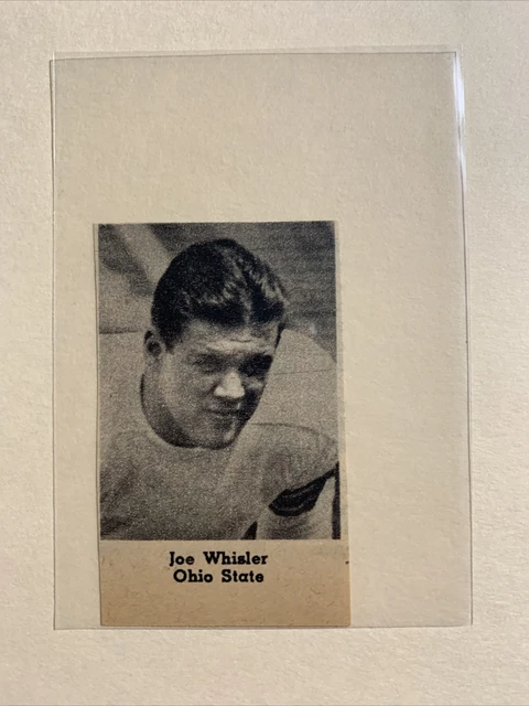 PANNEAU ROTATIF PICTURAL de football Joe Whisler Ohio State Buckeyes ...
