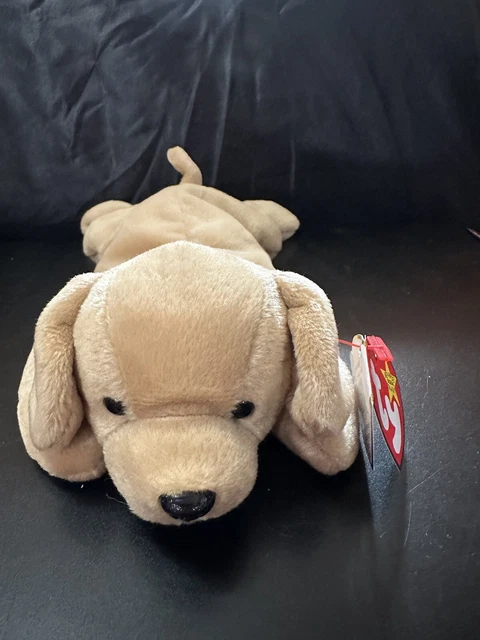 PELUCHE DE COLLECTION TY Beanie Babies FETCH 1997 Golden Retriever Dog ...