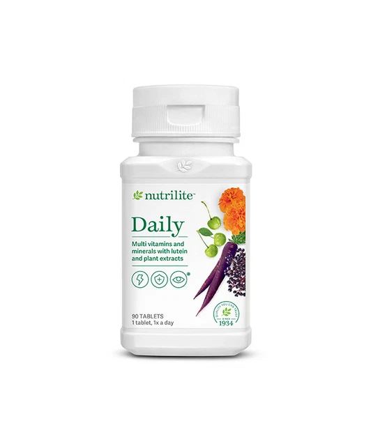 AMWAY NUTRILITE 90 Tablets Daily family size multivitamin immune system ...