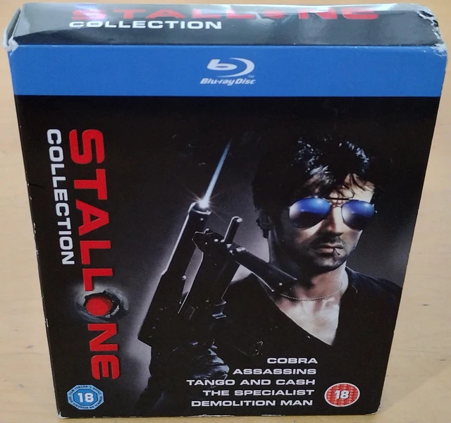SYLVESTER STALLONE COLLECTION Blu-Ray Box Set PAL £14.99 - PicClick UK