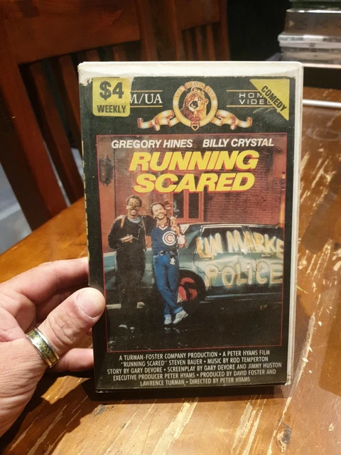 RUNNING SCARED 1986 VHS CEL Big Box - Billy Crystal, Gregory Hines PAL ...