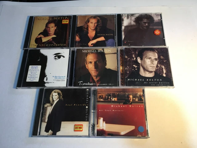 MICHAEL BOLTON CD Lot x 8 - Assorted $35.00 - PicClick AU
