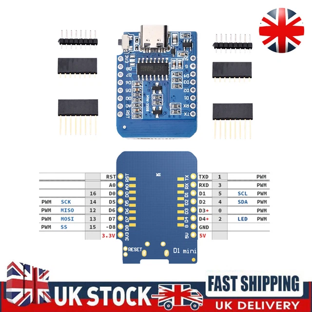 1 10pcs Esp8266 Esp 12 Esp12 Wemos D1 Mini Wifi Development Board