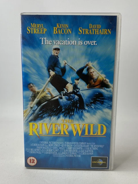 THE RIVER Wild - Kevin Bacon, Meryl Streep - Vhs Video Tape £6.20 ...