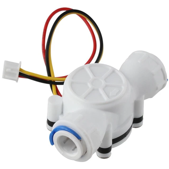 0.3-10L/MIN FUEL FLOWMETER Plastic Water Flow Sensor Water Diesel ...