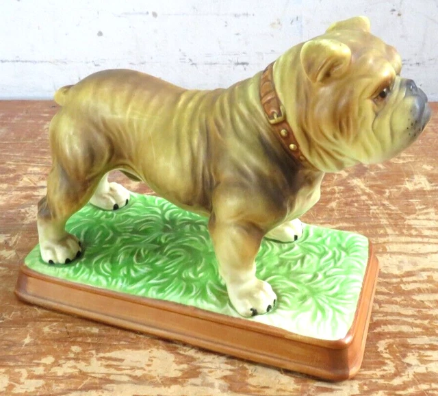 RARE VINTAGE MACK Truck Keith Smykal Bull Dog Ceramic Figurine ...