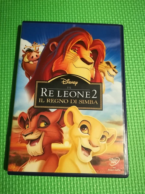 DVD IL RE LEONE II 2 Il Regno di Simba Ologramma Tondo Walt Disney ...