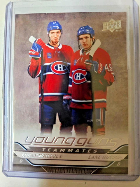 LANE HUTSON-LOGAN MAILLOUX Teammates 2024-25 UD Series 2 $7.99 ...