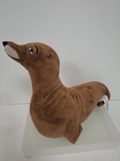DISNEY STORE FINDING Dory Rudder The Sea Lion 14" Soft Plush Official ...
