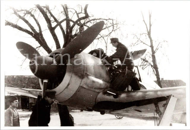 A572 FOTO WEHRMACHT Archiv Repro Luftwaffe Flugzeug Fw190 Motor Inst ...