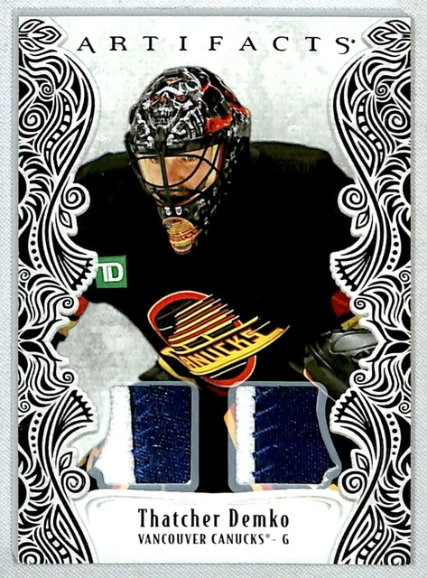 THATCHER DEMKO 2025-26 UD Artifacts Purple Patch /15 #141 Vancouver ...