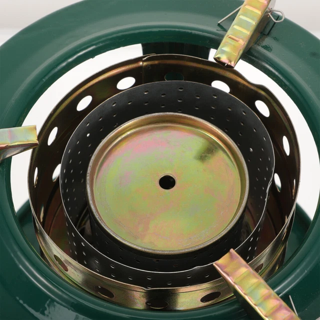 HEATING STOVE KEROSENE Pot Cooking Paraffin Burner Burning Metal Camp ...