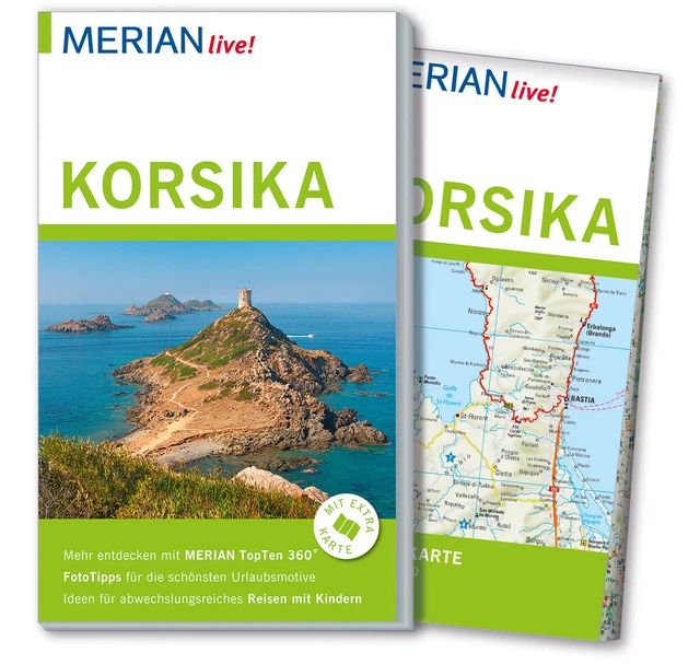 MERIAN LIVE! REISEFÜHRER Korsika: Mit Extra-Karte zum Herausnehmen Timo Lutz EUR 8,18 - PicClick FR