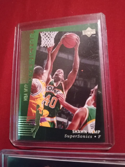 NBA SONICS TOPPS Pristine Nick Collison Recrut Relic & Shawn Kemp ...