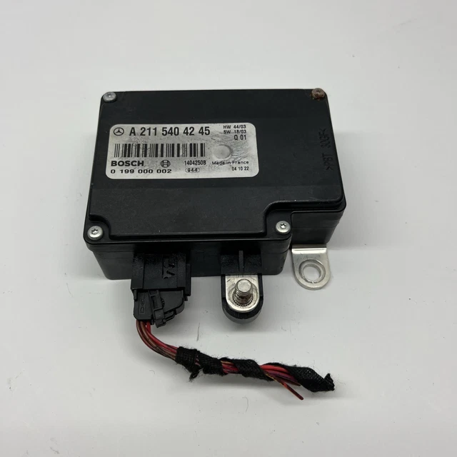 MERCEDES E CLASS W211 Battery Control Module Relay & Plug a2115404245 £ ...