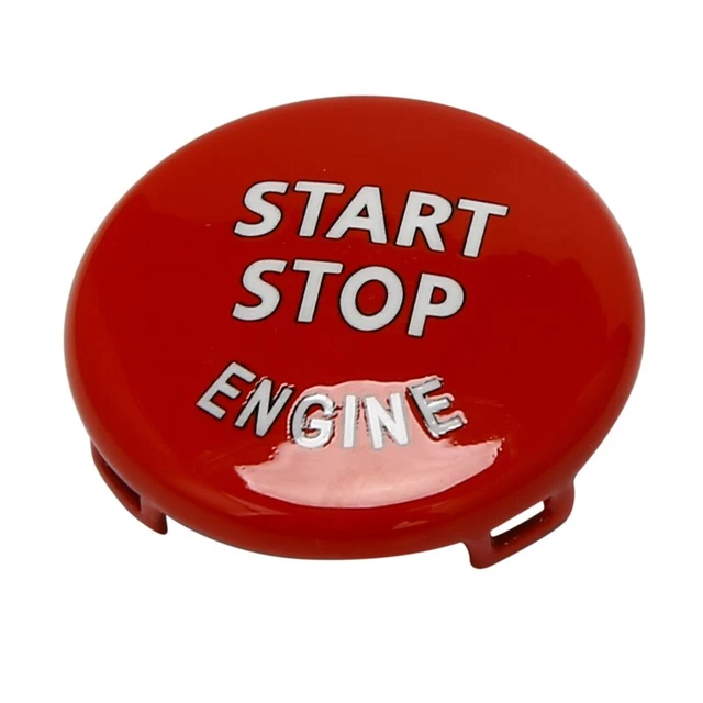 START STOP ENGINE Button Push Button Ignition Switch Cover Replacement ...