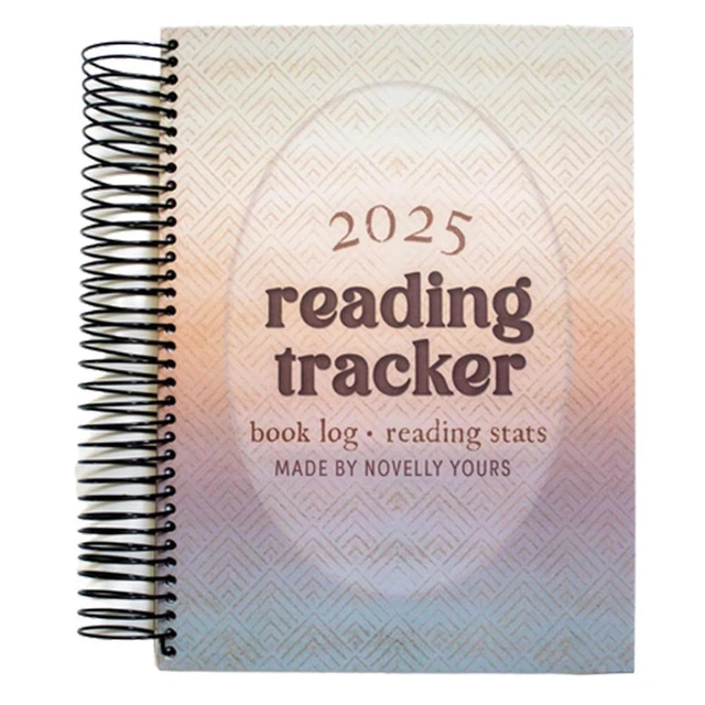 2025 READING TRACKER Diary Reading Notebook Book Log Reading Planner ...