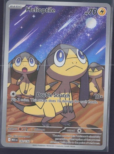 POKÉMON TCG | Mega Evolution | Helioptile | 143/132 | NM $9.97 ...