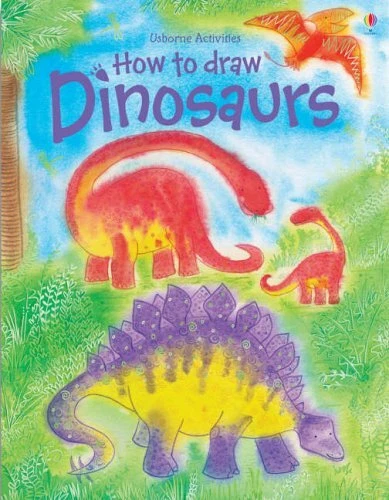 HOW TO DRAW Dinosaurs (Usborne Activities) by Fiona Watt Paperback Book ...
