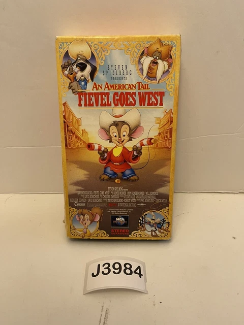 American Tail An Fievel Goes West Vhs 1992 Eur 3 44 Picclick It