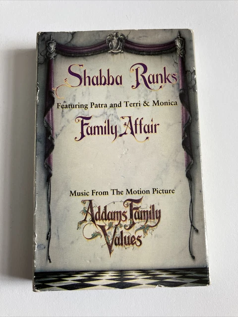 BANDE-SON BANDE CASSETTE Shabba Ranks Family Values Affair mouvement ...
