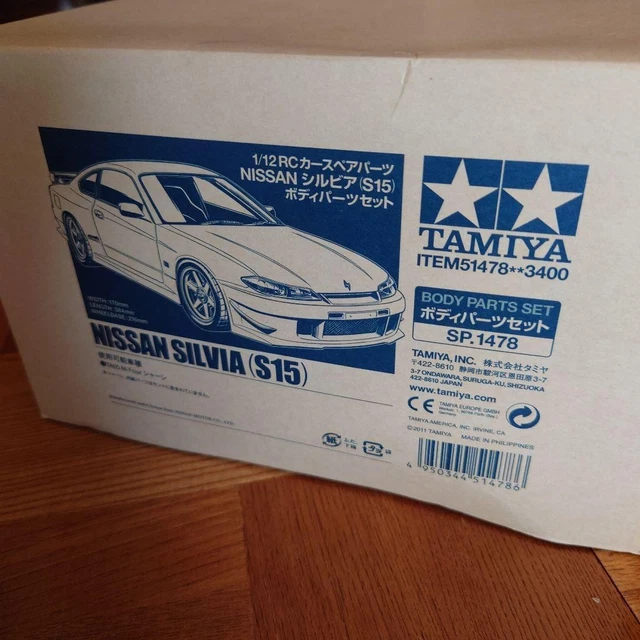 TAMIYA 1/12RC NISSAN Silvia (S15) Body Parts £160.78 - PicClick UK