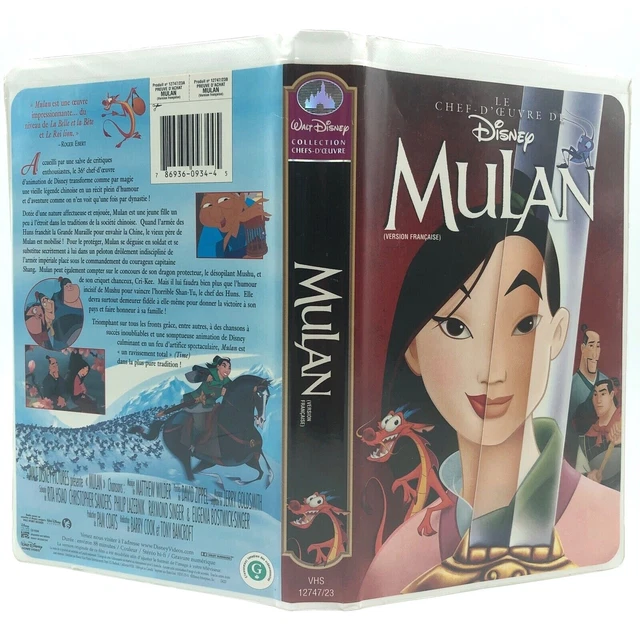 MULAN - WALT Disney Masterpiece Collection VHS 1999 Français French ... MULAN - WALT Disney Masterpiece Collection VHS 1999 Français French ...