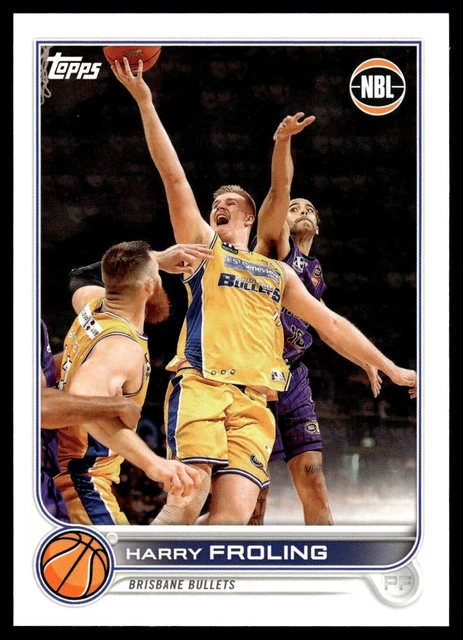 2022-23 TOPPS BASE NBL #13 HARRY FROLING balles Brisbane EUR 1,09 ...
