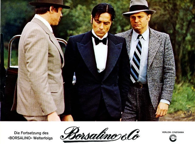 BORSALINO & CO. ORIGINAL AH-Foto Alain Delon MAFIA-KULT EUR 14,99 ...