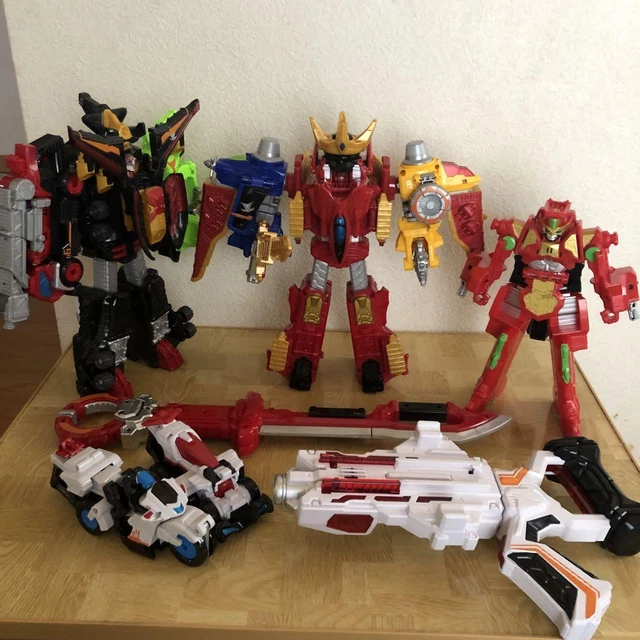 POWER RANGERS LUPINRANGER VS Patoranger Megazord Morpher 6p set BANDAI ...