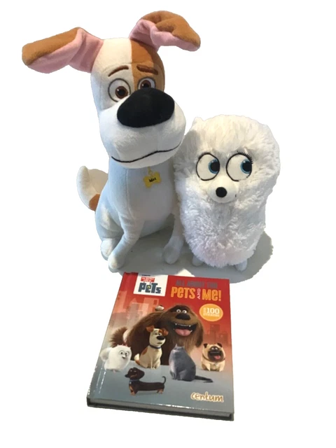 THE SECRET LIFE Of Pets Book & Gidget & Max Soft Toys £12.00 - PicClick UK