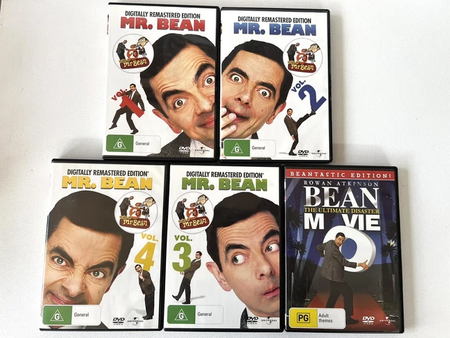 MR BEAN DVD Collection Vol 1 2 3 4 Digitally Remastered Ed Reg 2/4 ...