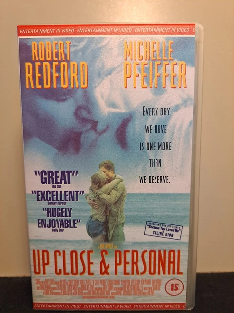 UP CLOSE & Personal - 1996 VHS - Classic 90's Movie £2.24 - PicClick UK