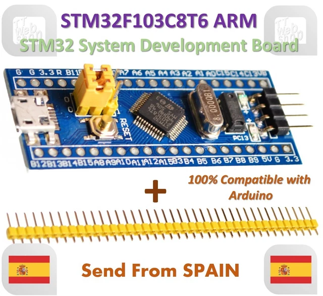STM32F103C8T6 ARM STM32 Minimum System Development Board Module for Arduino EUR 7,61 - PicClick FR
