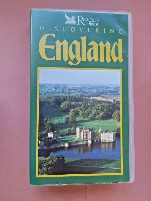 DISCOVERING SCOTLAND ENGLAND WALES VHS CASSETTES SET x 3 VIDEO TAPES £5 ...