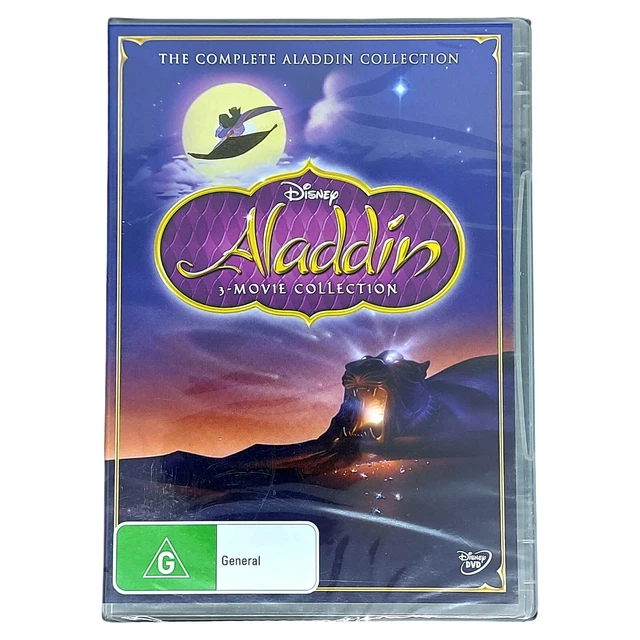 ALADDIN - 3 Movie Collection - Aladdin Return Of Jafar King Of Thieves ...