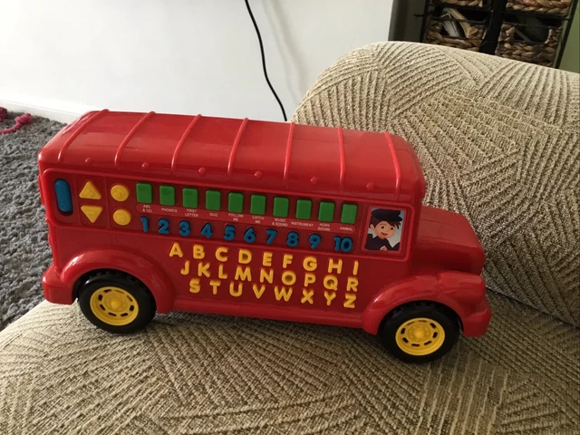 CHAD VALLEY PLAYSMART Fun Phonics Bus Learning Letters, Words, Numbers ...
