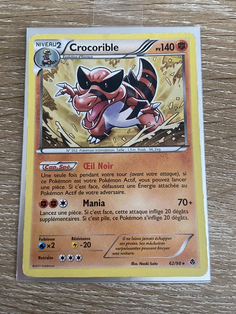 Pokemon Noir Et Blanc Carte