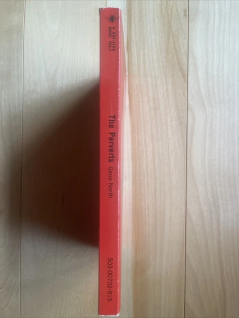BEE-LINE BOOK 1971 The Perverts by Gene North vintage very rare $329.98 ...