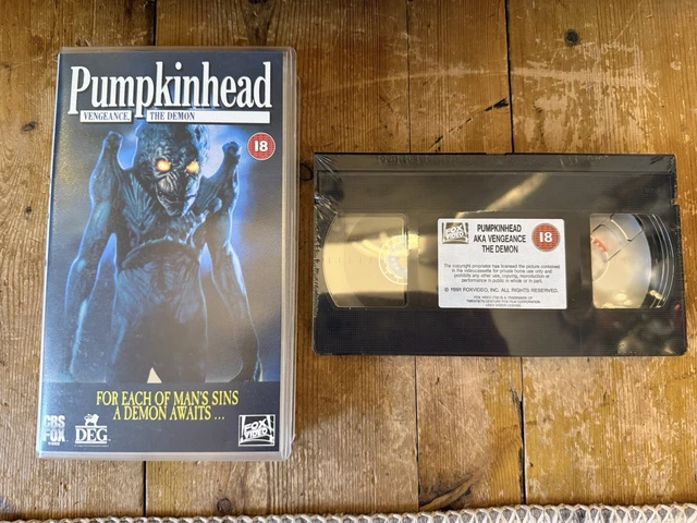 VINTAGE PUMPKINHEAD VHS 1987 Art CULT HORROR Rare Sealed £29.99 ...