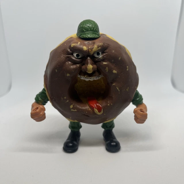 FOOD FIGHTERS MATTEL Major Munch Doughnut Kitchen Commandos Action ...