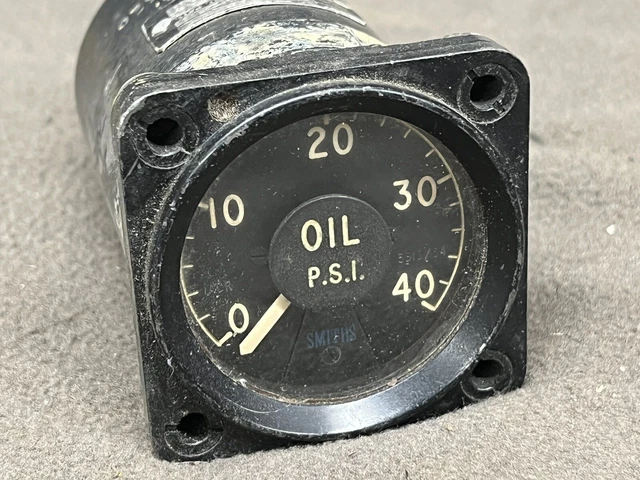 SMITHS AIRCRAFT OIL Pressure Gauge. 115v Ratiometer. Type 1 ACR £30.00 ...