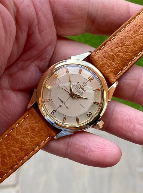 OMEGA CONSTELLATION PIE-PAN Ref. 2852 1956 Cal. 505 Used Vintage Watch ...