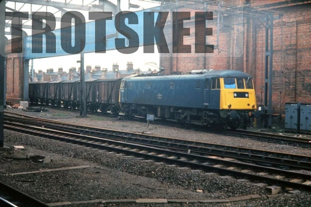 35MM SLIDE BR British Railways Electric Loco Class 81 81017 1977 ...