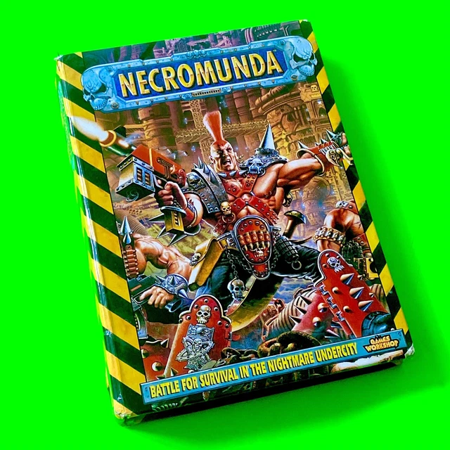 ULTRA RARE 🔥 Necromunda 🔥 HARDBACK 🔥 Rulebook 🔥 1990s 🔥 Warhammer 40k £ ...