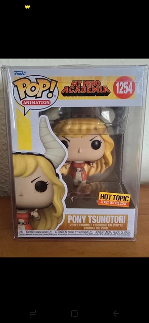 FUNKO POP! ANIME: My Hero Academia Pony Tsunotori #1254 Careful Pack £ ...