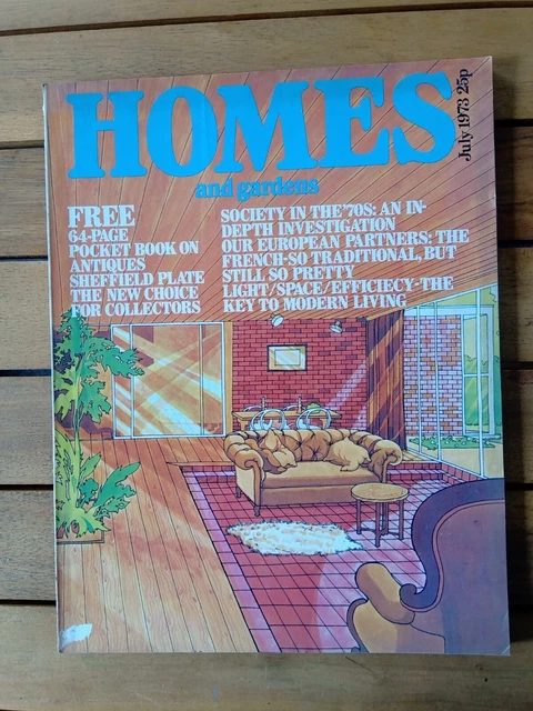 HOMES AND GARDENS Magazine July 1973 £4.99 - PicClick UK
