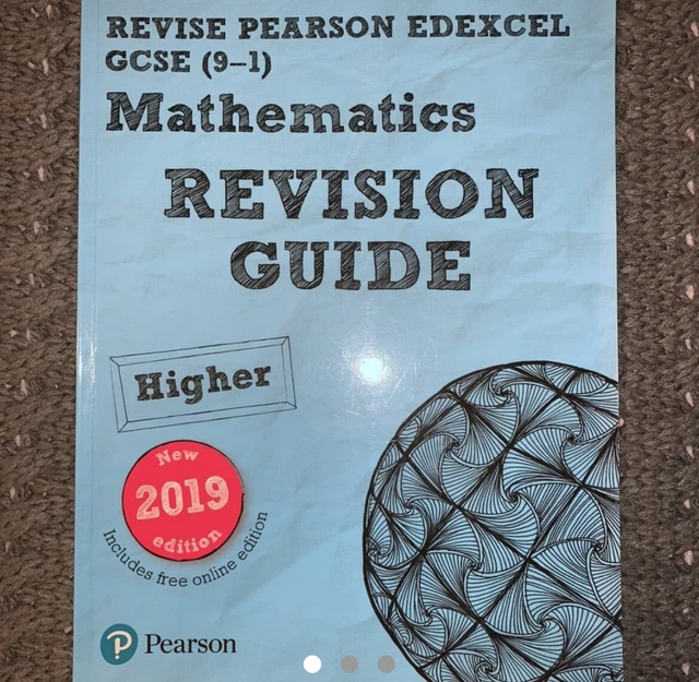 PEARSON EDEXCEL GCSE 9-1 Mathematics Higher Revision Guide Bundle EUR 9,33 - PicClick IT